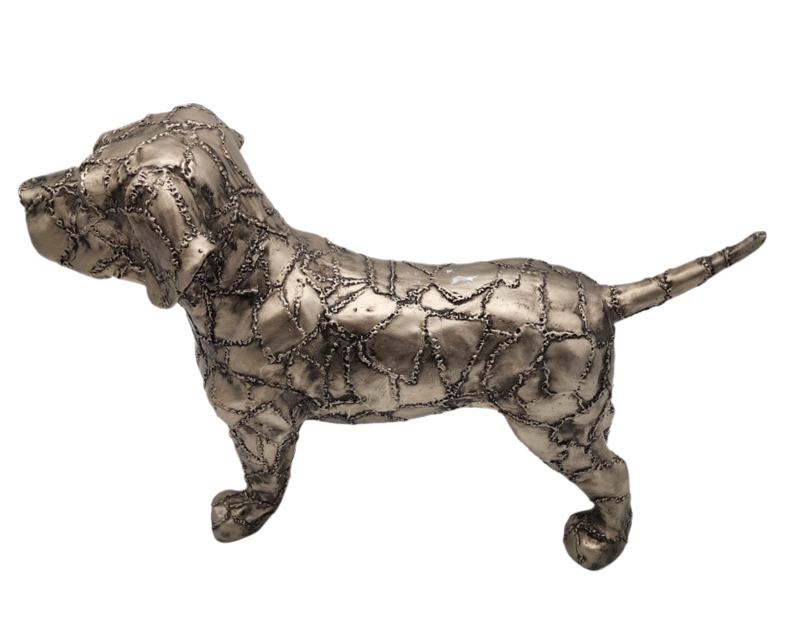 Grayson Lane Large Silver Dog Statue – Niche Lady Shop