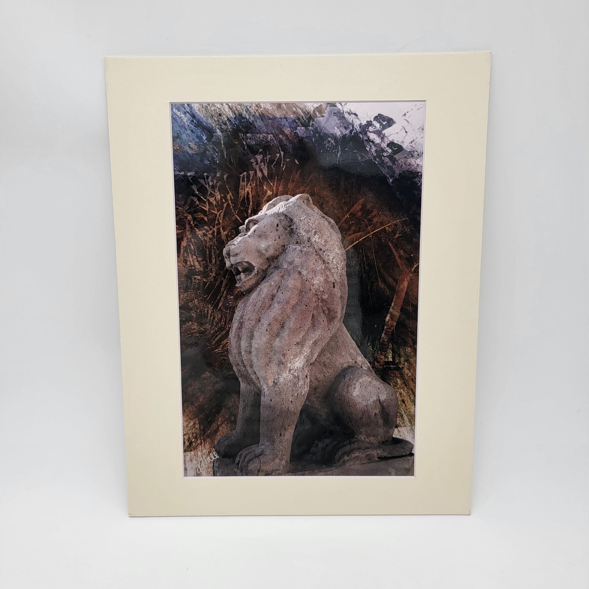 2019 "Protector" By Gina Geldbach-Hall 8"x12" Print Firegal Designs Ce ...