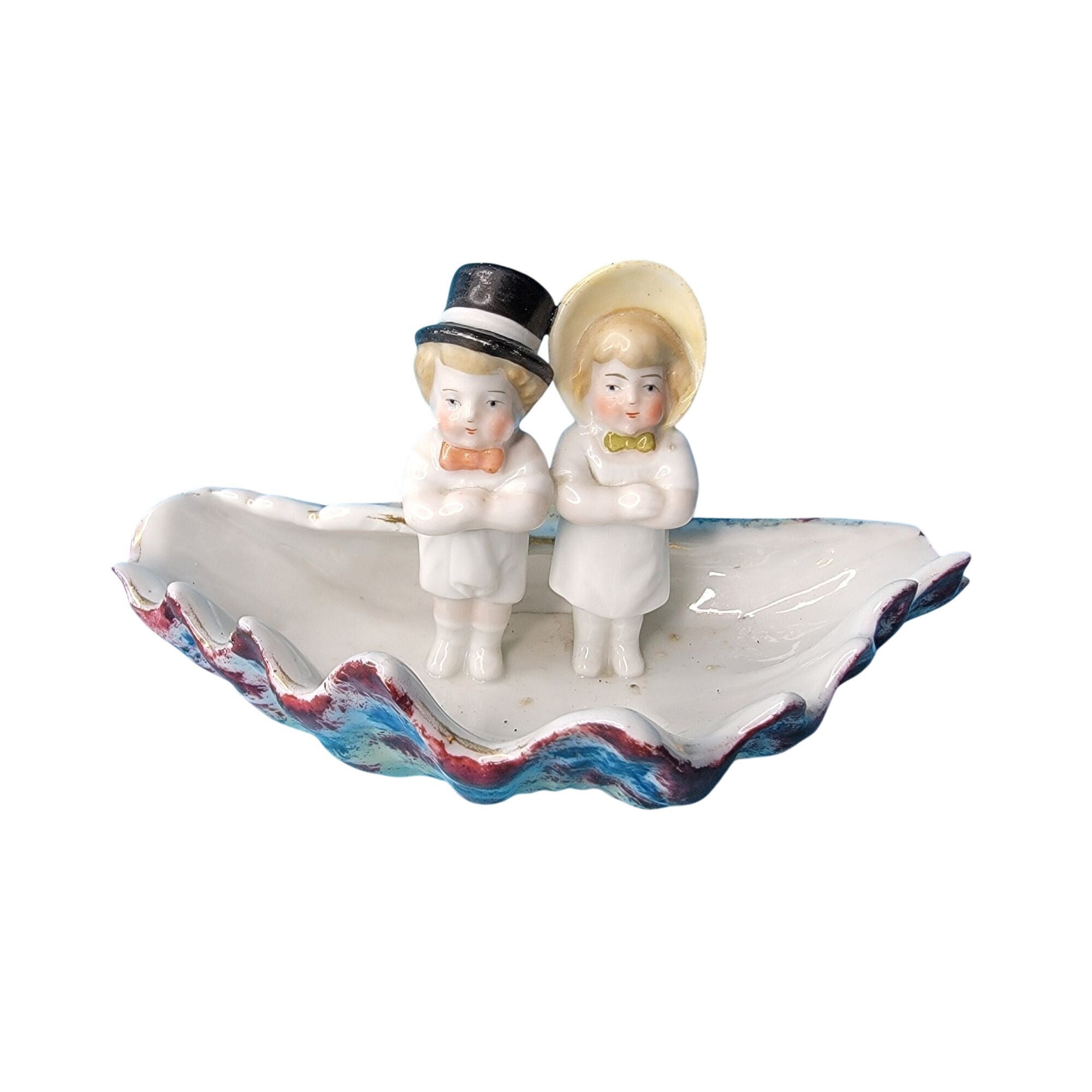Victorian Fairing Conta & Boehme German Porcelain Shell Dish – Niche ...