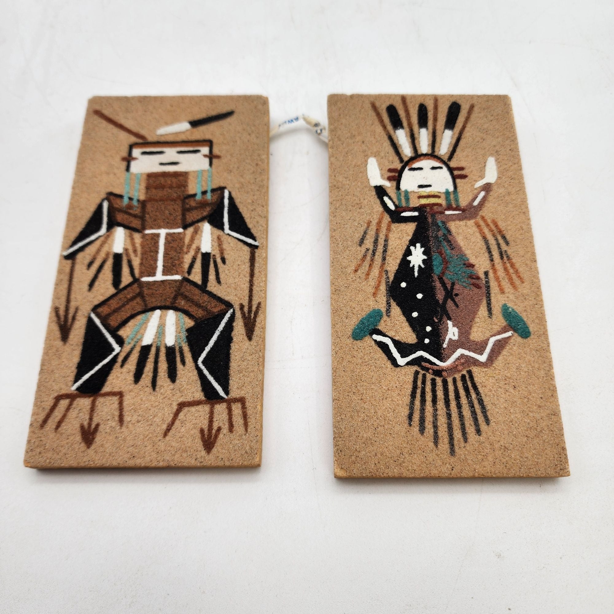 Vintage Handcrafted Native American Sand Art Plaques – Niche Lady Shop