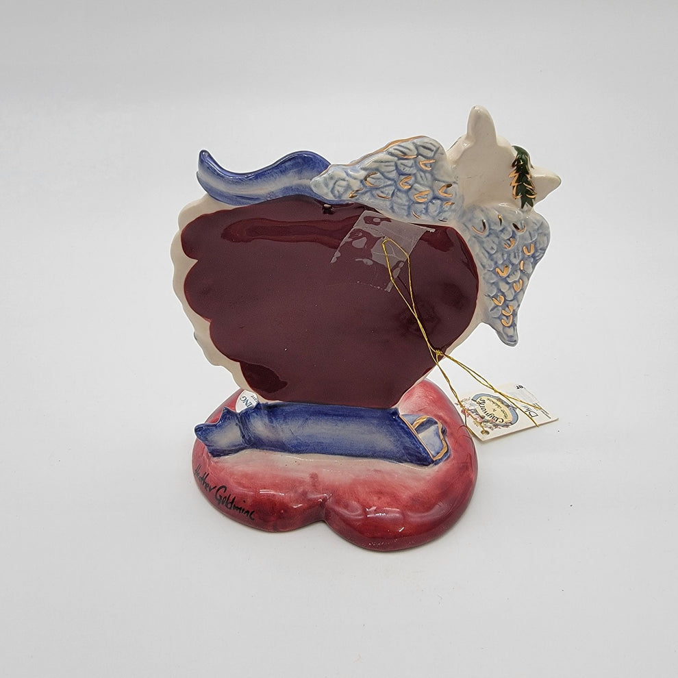 2003 Blue Sky Clayworks Heather Goldminc Chapel Of Love Tea Light Cand ...